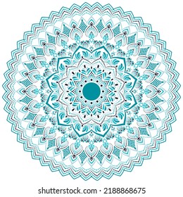 Lacelike Mandala Cool Colored Dots Stock Vector (Royalty Free ...