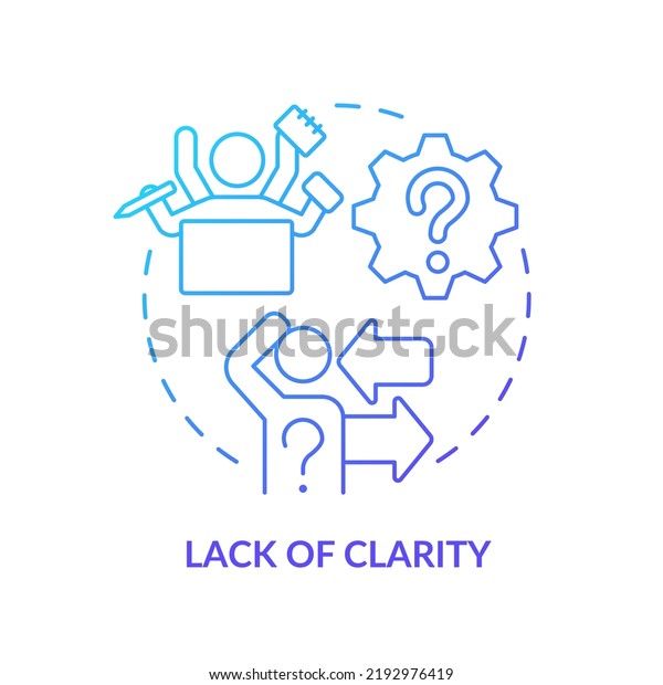 5 Lack Of Clarity Icon Images, Stock Photos & Vectors | Shutterstock