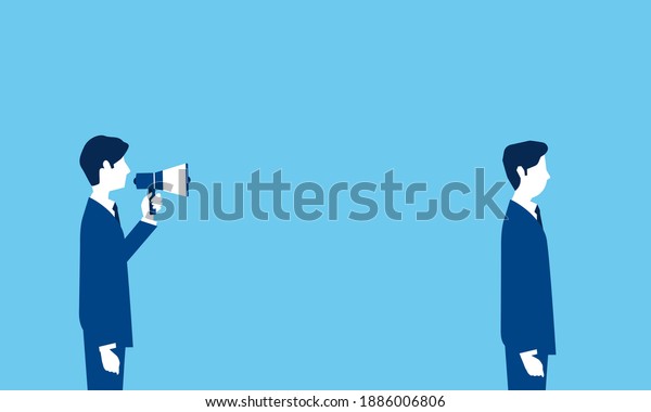 427 Lack Of Communication In Business Vector Images, Stock Photos ...