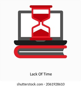 597 Lack time icon Images, Stock Photos & Vectors | Shutterstock