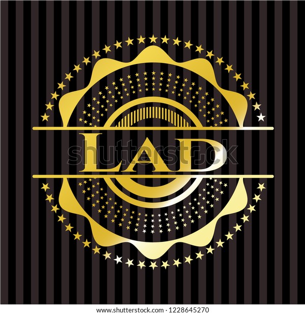 Lad Gold Emblem Stock Vector (Royalty Free) 1228645270 | Shutterstock