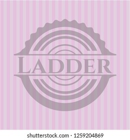 Ladder Pink Emblem Stock Vector (Royalty Free) 1259204869 | Shutterstock