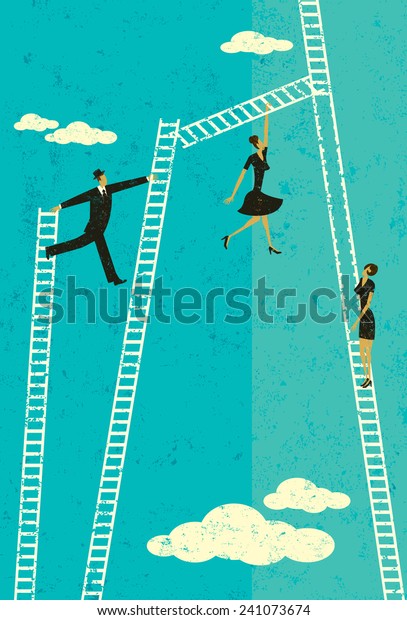 Ladder Success Stock Vector (Royalty Free) 241073674
