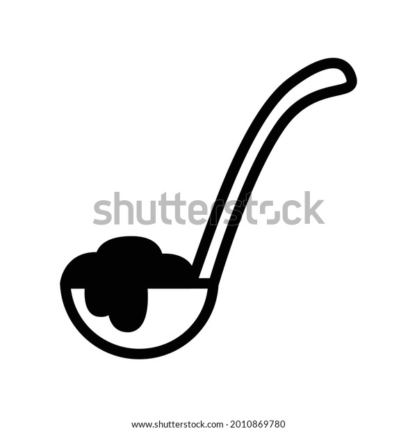 Ladle Icon Vector Sign Symbols Stock Vector (Royalty Free) 2010869780 ...