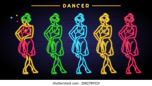 2,636 Dancer neon Stock Illustrations, Images & Vectors | Shutterstock