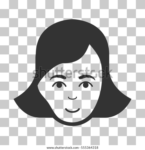Lady Face Vector Icon Illustration Style Stock Vector (Royalty Free ...