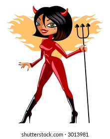 19,502 Red devil woman Images, Stock Photos & Vectors | Shutterstock