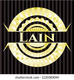Lain Golden Badge Stock Vector (Royalty Free) 1220383090 | Shutterstock