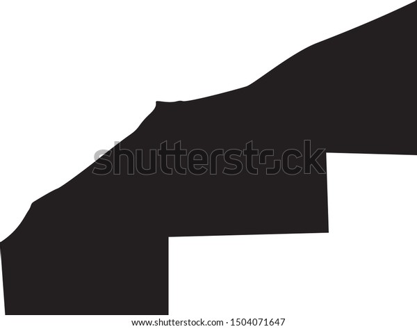 Lake County Map Ohio State Stock Vector (Royalty Free) 1504071647 ...