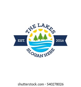 Lake Logo Stock Vector (Royalty Free) 540278026 | Shutterstock