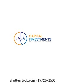 Lala Capital Modern Vector Logo Template Stock Vector (Royalty Free ...