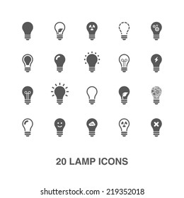 Creative Light Bulb Icon Stock Vector (Royalty Free) 626257340