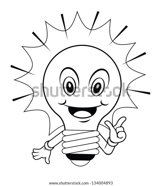 Lamp Idea Cartoon Stock Vector (Royalty Free) 134004893 | Shutterstock