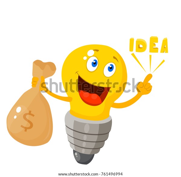 Lamp Idea Cartoon Vector Illustration Stock Vector (Royalty Free ...
