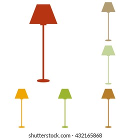 Lamp Simple Sign Stock Vector (Royalty Free) 432165868 | Shutterstock