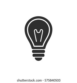 Lamp Black Vector Icon Stock Vector (Royalty Free) 221332750 | Shutterstock