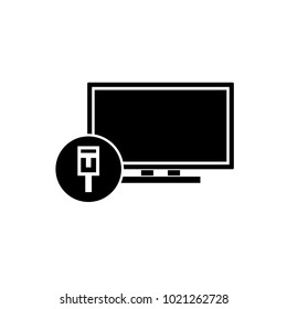 Lan Internet Connection Sign Design Stock Vector (Royalty Free ...