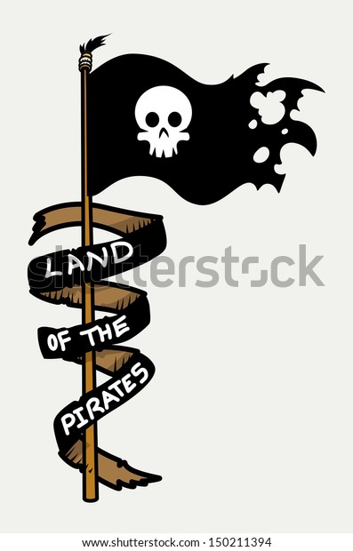 Land Pirates Vector Cartoon Illustration Stock Vector (Royalty Free ...