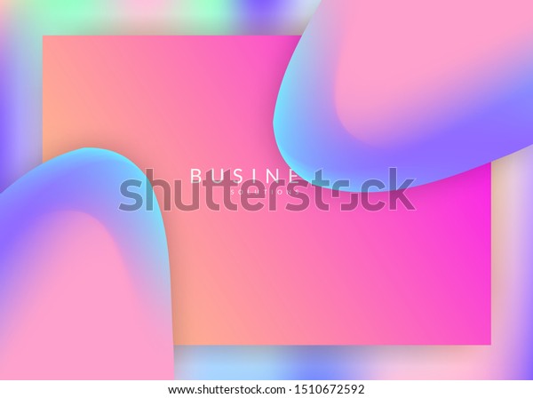 Landing Page Cosmic Website Ui Template Stock Vector (Royalty Free ...