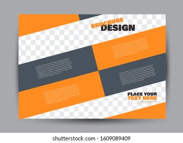 Landscape Wide Flyer Template Billboard Banner Stock Vector (Royalty ...