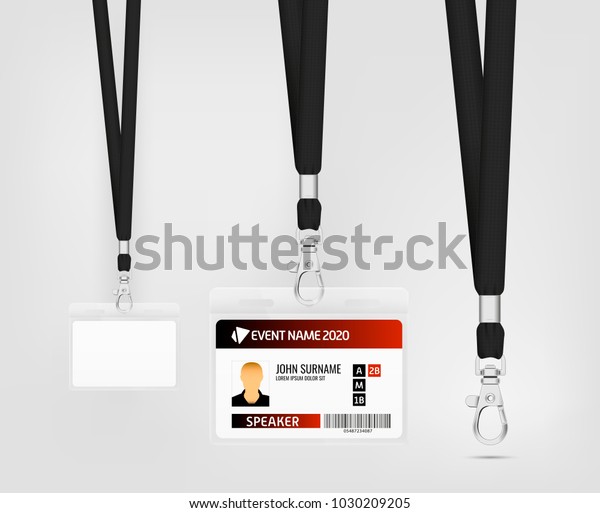 Lanyard Design Cord Cord Texture Effect Stock Vector (Royalty Free ...
