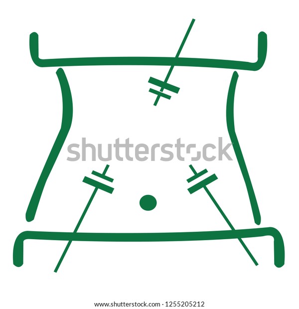 Laparoscopic Surgery Vector Icon Stock Vector (Royalty Free) 1255205212
