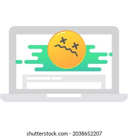 1,237 Bad laptop icon Stock Vectors, Images & Vector Art | Shutterstock