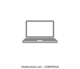 Laptop Icon Laptop Symbol Vector: vector de stock (libre de regalías ...