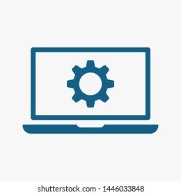 Gear Computer Icon Computer Repair Vector Stock Vector (Royalty Free ...