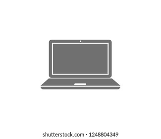 Laptop Icon Laptop Symbol Vector: vector de stock (libre de regalías ...