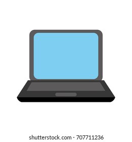 Laptop Vector Illustration Stock Vector (Royalty Free) 707711236 ...