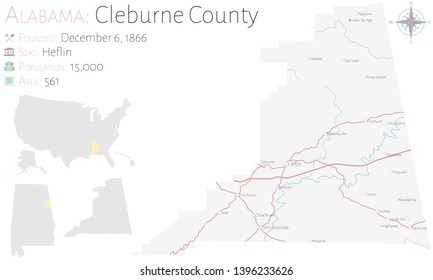 Large Detailed Map San Luis Obispo Stock Vector (Royalty Free ...