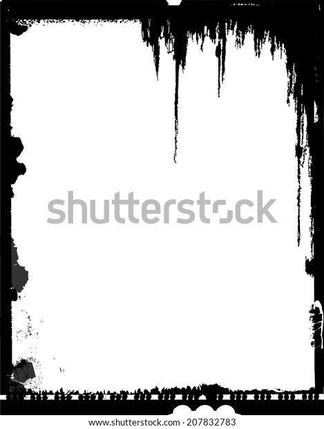 Large Format Glass Plate Negative Retro Stock Vector (Royalty Free ...