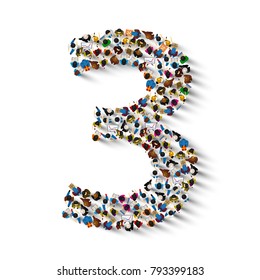 8,125 People Forming Number Images, Stock Photos & Vectors | Shutterstock