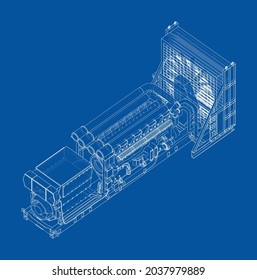 Generator blueprint Images, Stock Photos & Vectors | Shutterstock