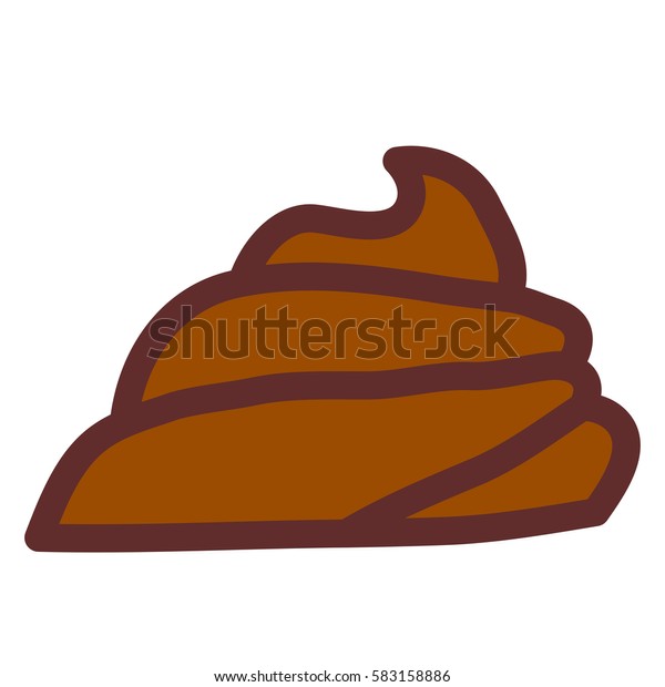 Large Pile Fresh Shit Vector Illustration Stock Vector (Royalty Free ...