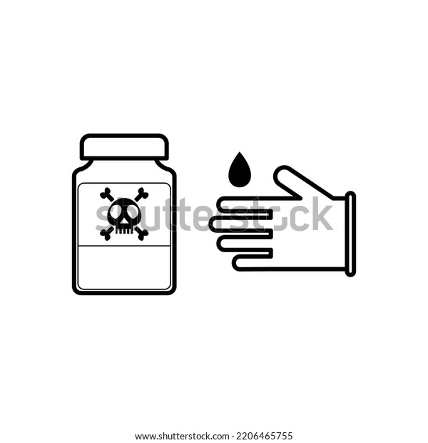 Large Set Chemistry Lab Diagrammatic Icons Stock Vector (Royalty Free ...