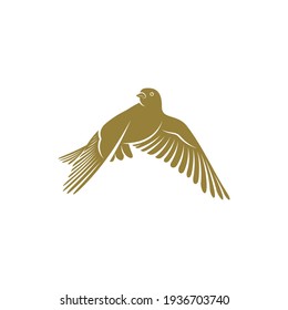 Lark Bird Design Vector Illustration Creative Stock Vector (Royalty ...