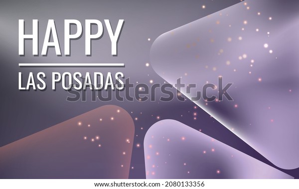 Las Posadas Design Suitable Greeting Card Stock Vector (Royalty Free ...