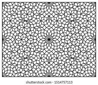 Laser Cut Geometric Pattern Decorative Panel Stock Vector (Royalty Free ...