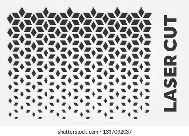 Laser Cut Pattern Stock Vector (Royalty Free) 1337092037