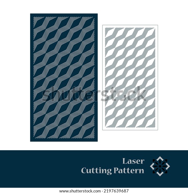 Laser Cut Vector Panel Seamless Pattern Stock Vector (Royalty Free ...
