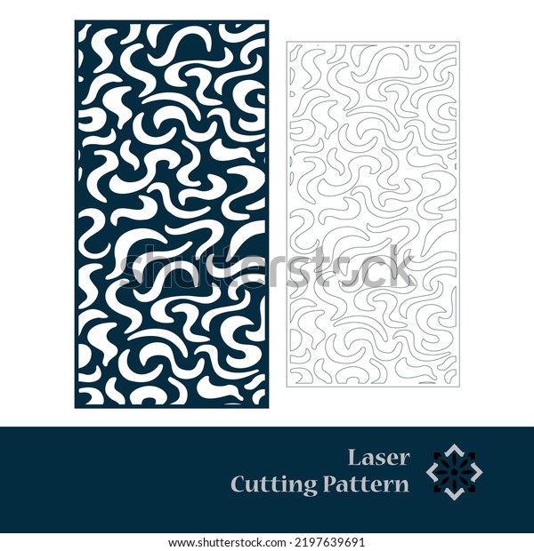 Laser Cut Vector Panel Seamless Pattern Stock Vector (Royalty Free ...