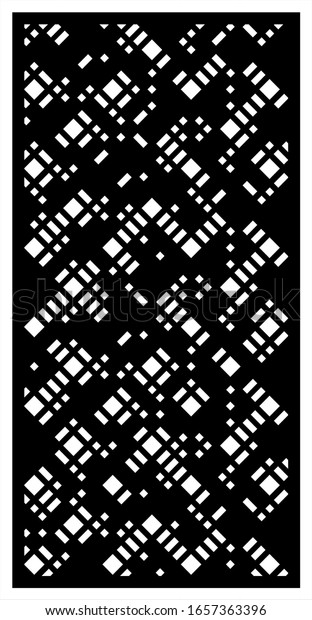 Laser Cutting Design Sealing Partition Stock Vector (Royalty Free ...