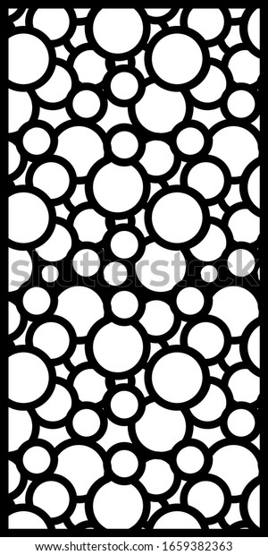 Laser Cutting Design Used Sealing Partition: เวกเตอร์สต็อก (ปลอดค่า ...