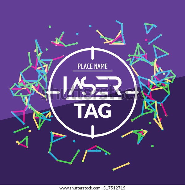 Laser Tag Target Game Poster Flyer 库存矢量图（免版税）517512715 | Shutterstock