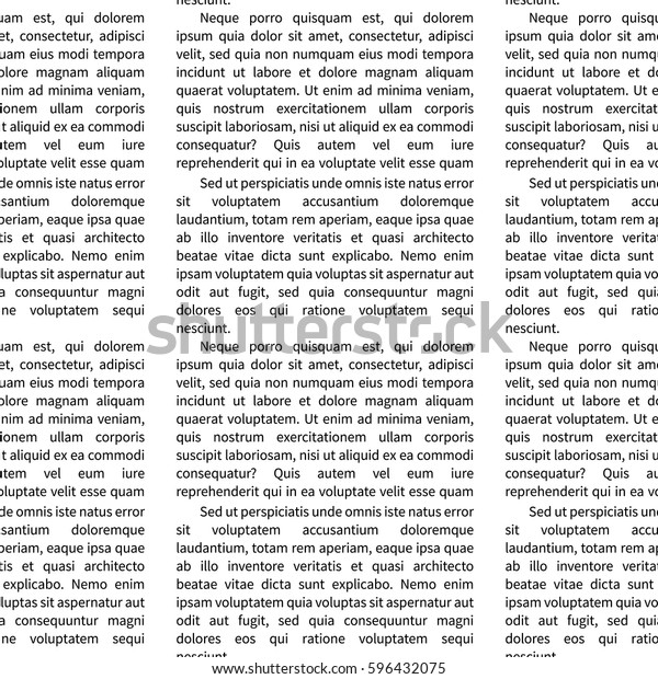 Latin Text On White Abstract Seamless Stock Vector (Royalty Free ...