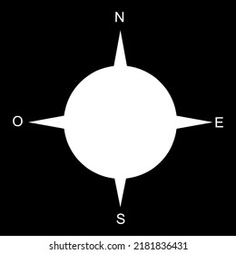 Latitude Navigation Geography Navigate Exploration Journey Stock Vector ...