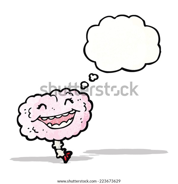 Laughing Brain Cartoon Stock Vector (Royalty Free) 223673629 | Shutterstock