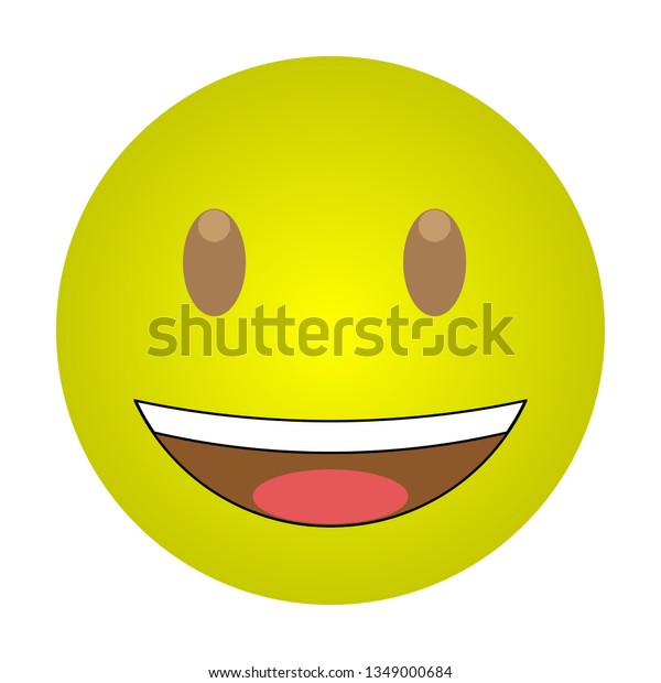 Laughing Emoji Vector Stock Vector (Royalty Free) 1349000684 | Shutterstock